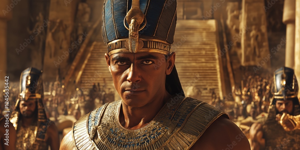 Pharaoh, the Ruler of Egypt Who Enslaved the Israelites and Defied God ...