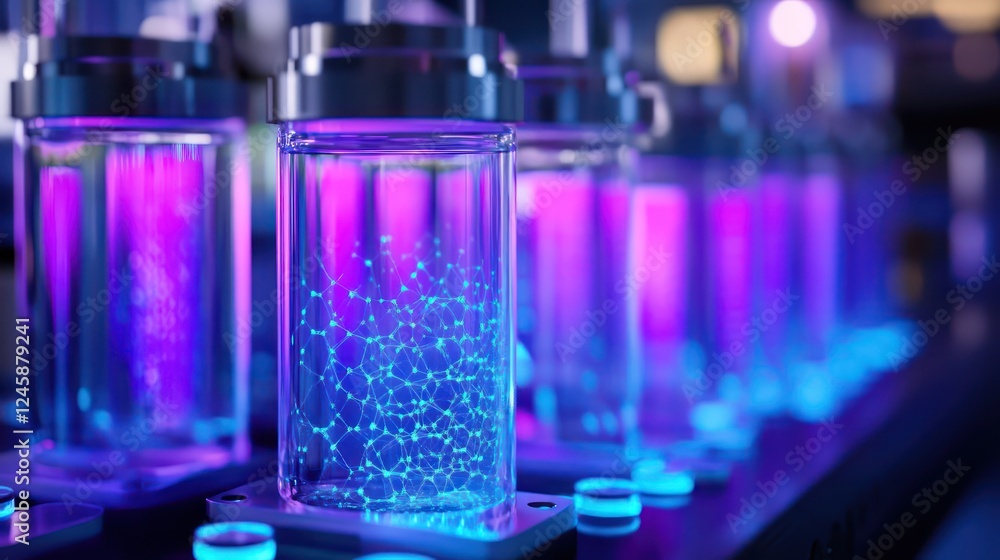 Transparent graphene battery prototypes demonstrating energy flow in ...