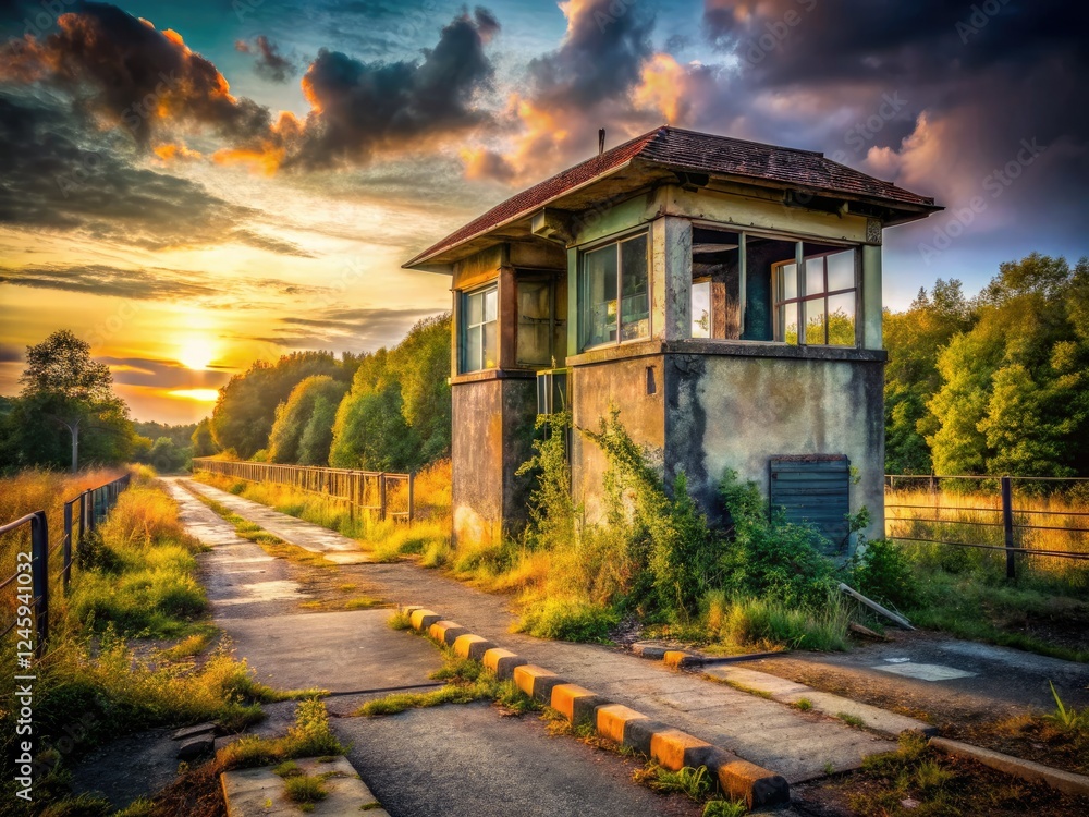 Exploring abandoned Schengen Area checkpoints: urban photography ...