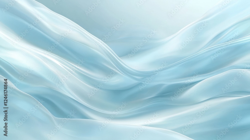 Light blue abstract neutral glowing backround for digital technology ...