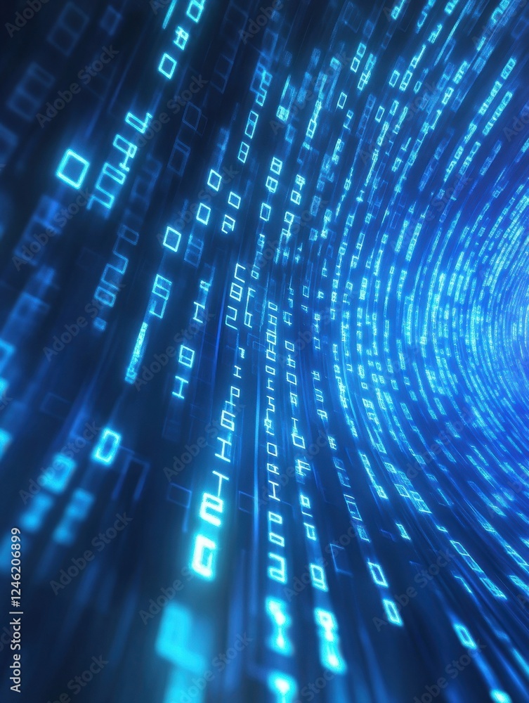 blue background technology for hackathon competition poster. Background ...