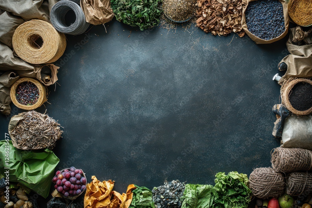 Infographic showing the transformation of raw materials into finished ...