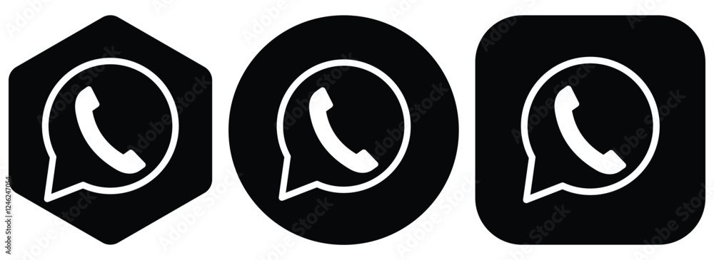 Accept phone symbol . Green phone icon. phone call icon button, Contact ...