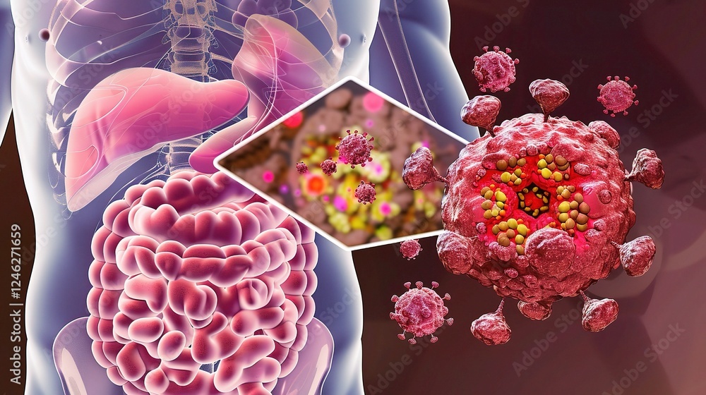 Ilustrace Hepatitis B Virus: A Deep Dive into this Prevalent and ...