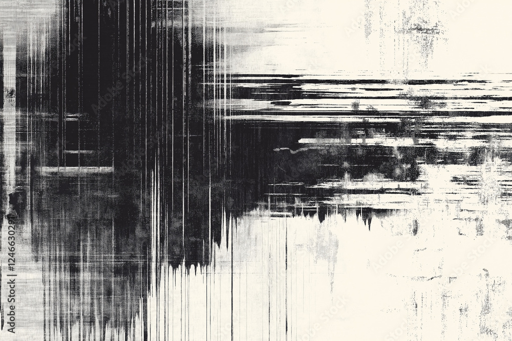 Abstract futuristic cyberpunk displacement map for 3d rendering. Random ...