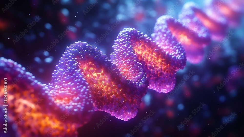Mitosis visualization DNA condensation and chromosomes aligning at the ...