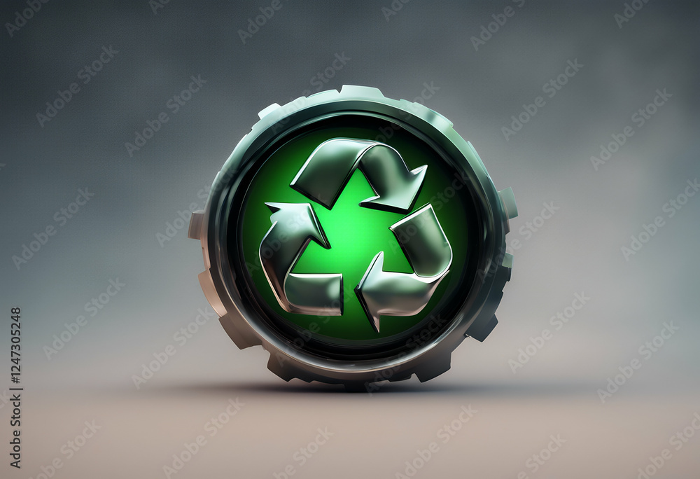 included clipping path logo recycle reusing recycling symbol logotype ...