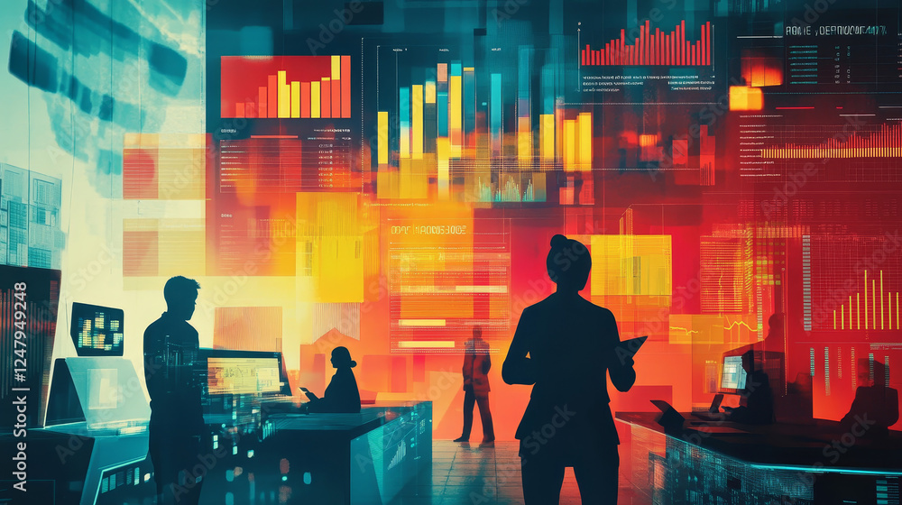 Marketing strategy banner. Concept of analysis and plan promotion and ...