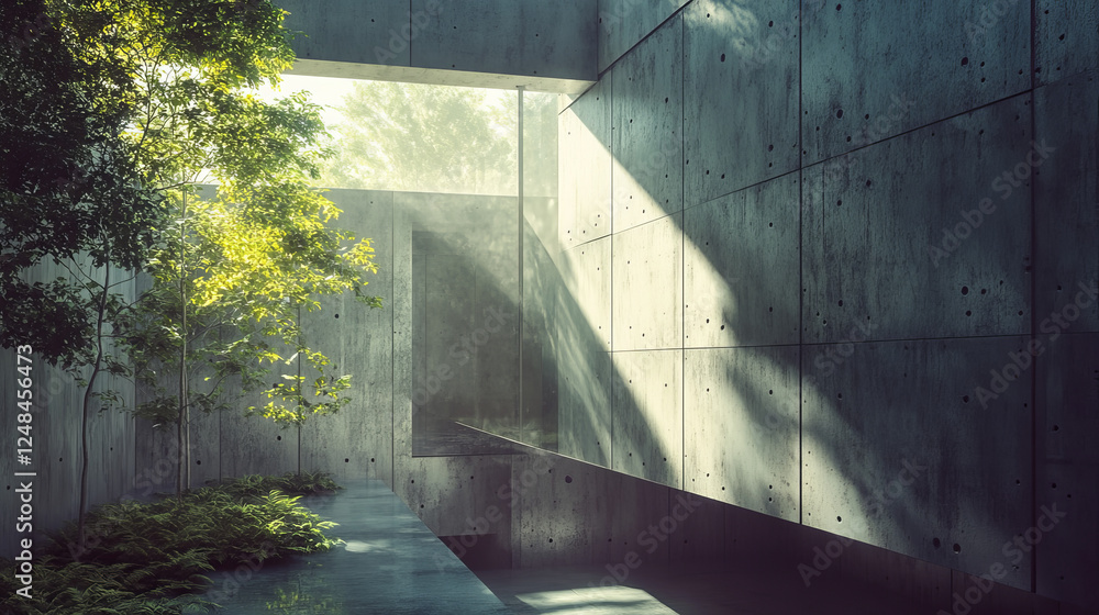 360 degree full panorama environment map of abstract futuristic ...