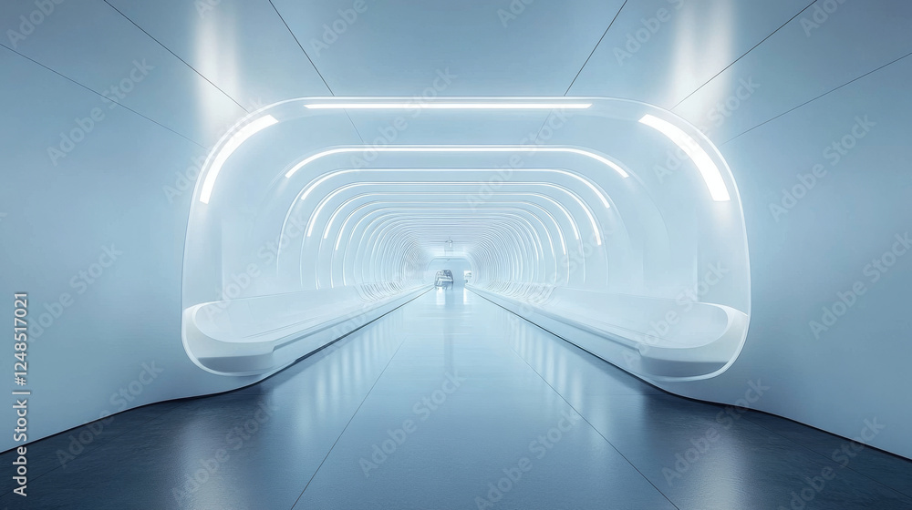 Full 360 degree equirectangular panorama hdri of modern futuristic ...