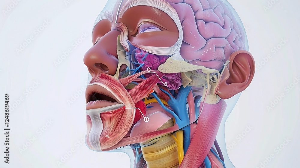 Ilustración de Stock The Intricate Human Respiratory System: A Deep ...