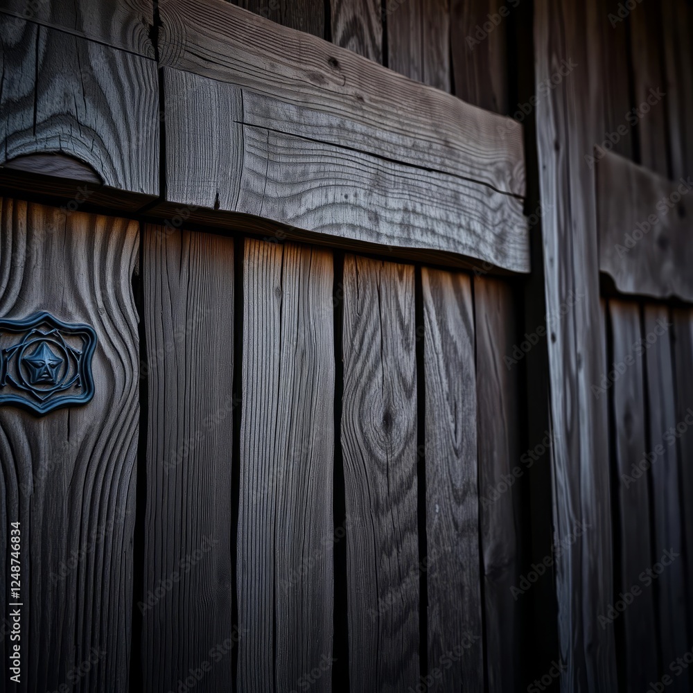 Embrace the rustic elegance of weathered materials in a 4k ultra hd ...