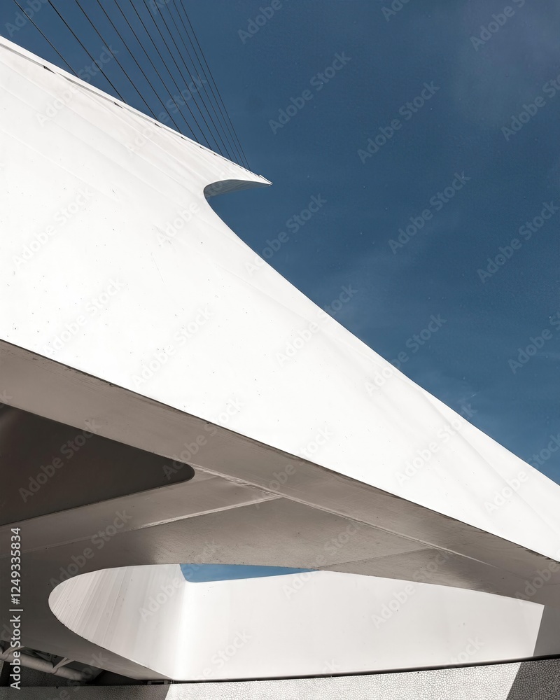 Sundial Bridge at Dusk: Iconic Sundial Bridge photographed in soft ...