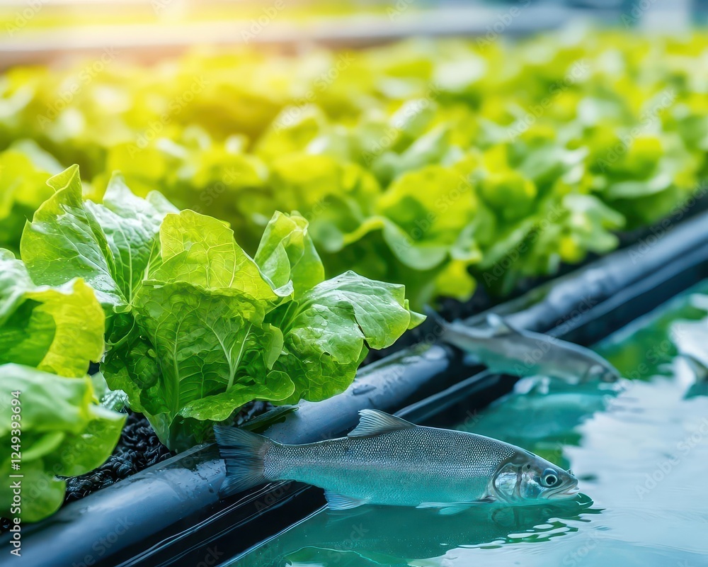 AImanaged aquaponics farms integrating fish farming with hydroponic ...