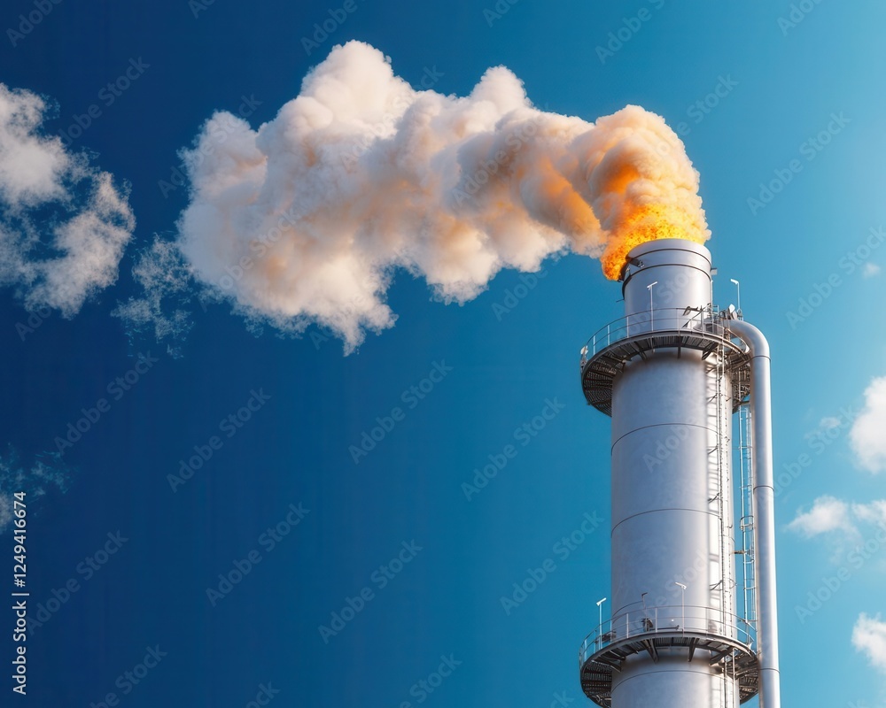 AImanaged direct air capture DAC plant extracting CO2 and converting it ...