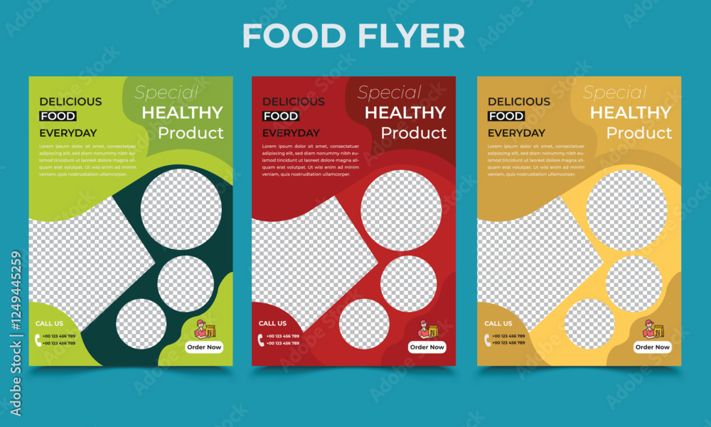 Food Flyer Design, Food Delivery Poster, Social Media banner template ...