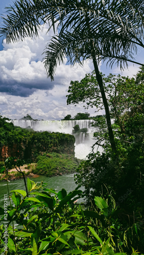 Cataratas de la Argentina - Belleza natural, fondo, 1x1, fondo de ...