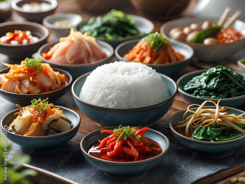 Foto de Stock More Than Just Sides: Dive Into the World of South Korean ...