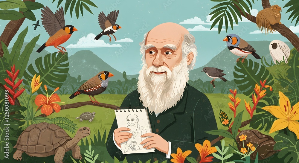 Charles Darwin's Galapagos: A Visual Tribute to the Father of Evolution ...