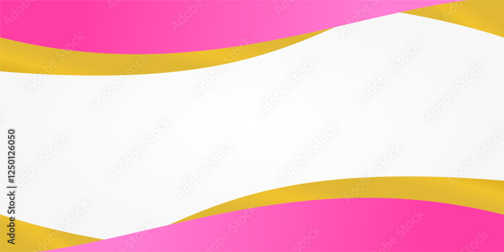 Pink gradient color background with gold lines. Free copyspace area ...