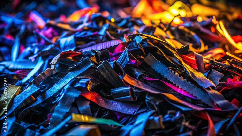 Grunge Torn Paper Claw Shapes: Black Ripped Paper Texture Background ...