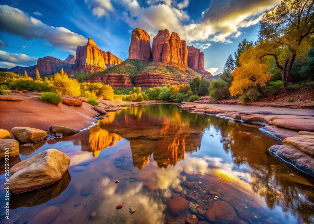 Macro Photography: Sedona Cathedral Rock Holy Rock Pool, Arizona ...