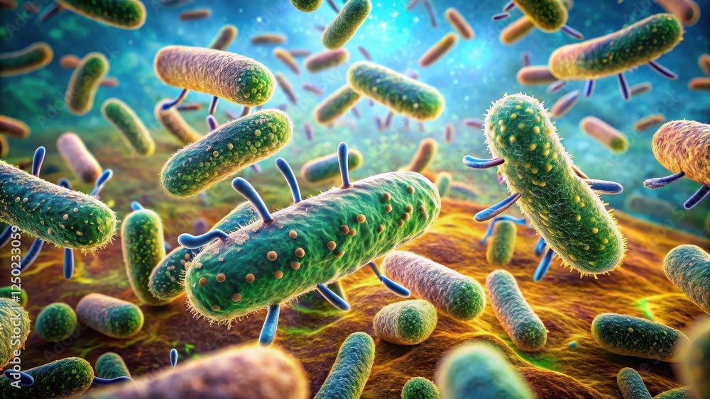 Pseudomonas aeruginosa biofilm formation on surface, Pseudomonas ...