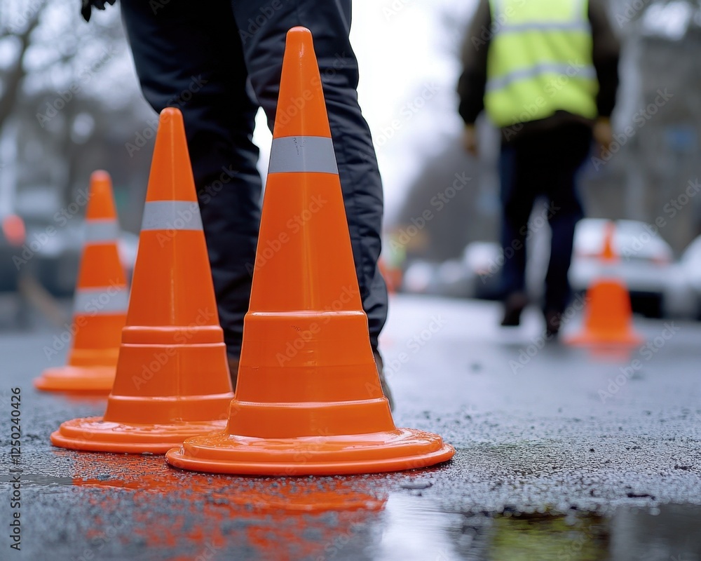 Enhance your projects with our realistic image of a worker diligently ...