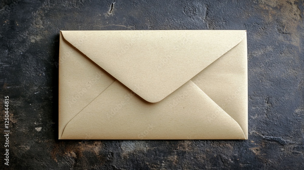 Blank envelope and card with bread, bakery branding mockup, empty space ...