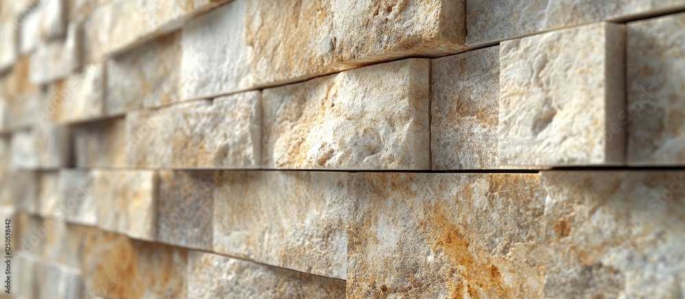Natural Stone Travertine Split Face Mosaic Wall Cladding Textured ...