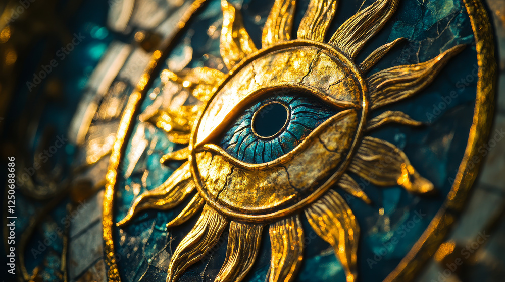 Occult, witchcraft and magic icons or symbols. Esoteric signs, tarot ...