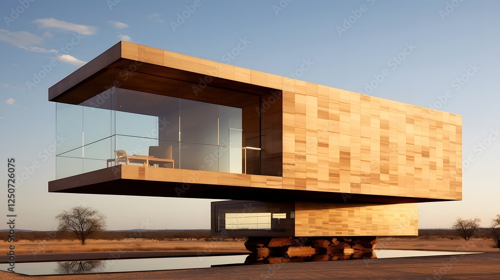 Innovative and Conceptual Cube Shaped House Balancing on a Single Point ...