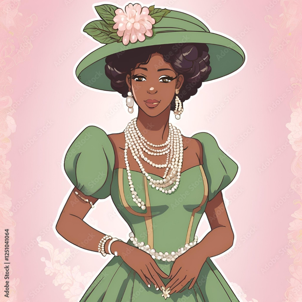 Bridgerton, Regal Era, Beautiful African American Princess, Alpha Kappa ...