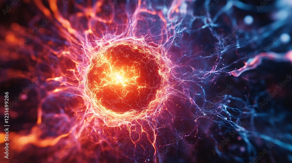 Glowing perinuclear space between the inner and outer nuclear membranes ...