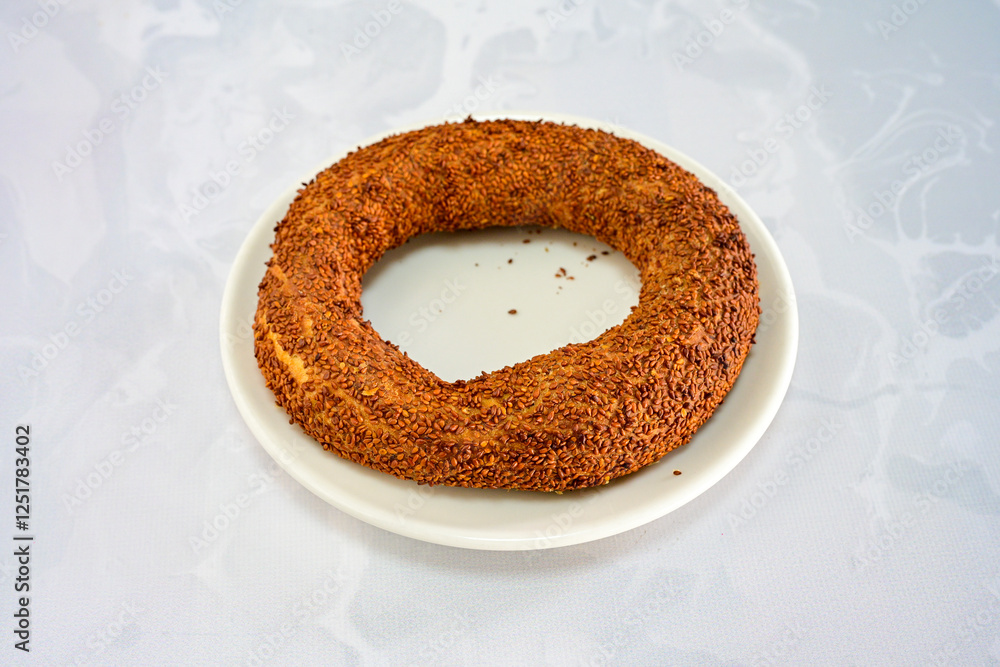 Turkish pastry product , tasty pogaca, acma . Simit, gevrek. Turkish ...