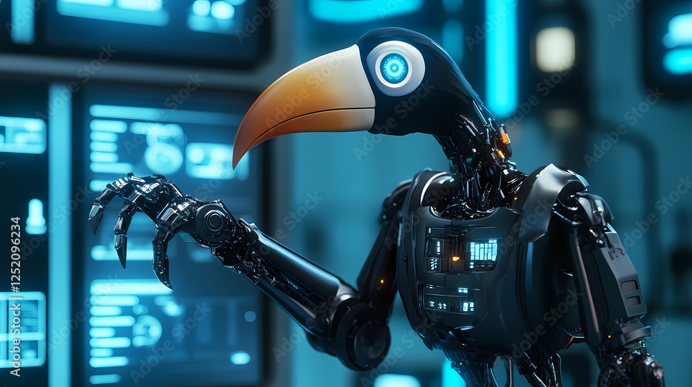 Robot toucan in progress: a titan of artificial intelligence in its ...