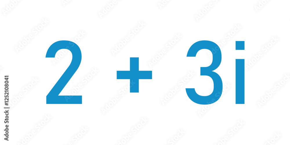 Complex Number Calculation in Mathematics. Stock Vector | Adobe Stock