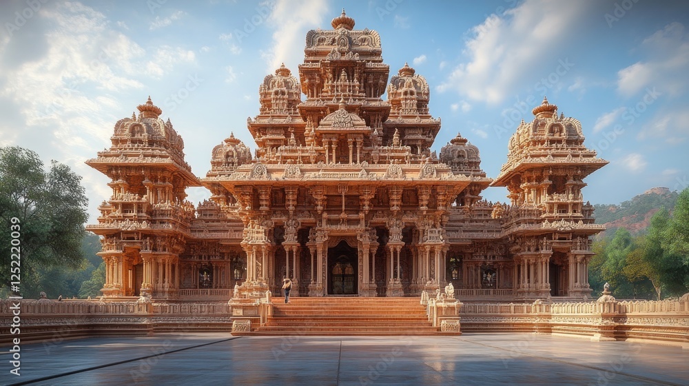 Shri Ram Mandir Temple Ayodhya Birthplace of Lord Rama Pran Pratishtha ...