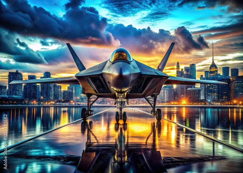 Stealth aircraft: mastering aerodynamic photography for military ...