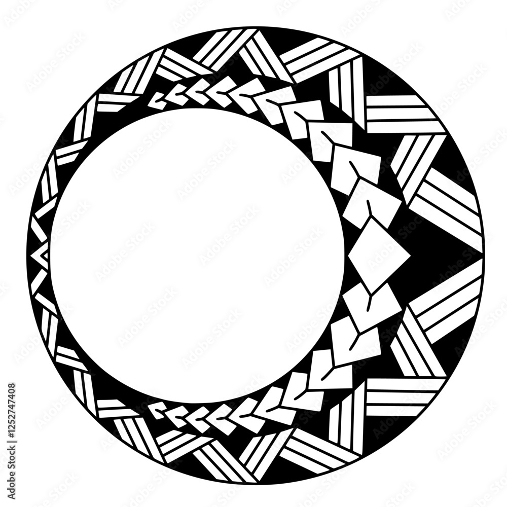 Polynesian sun face maori tattoo style. Pattern aboriginal samoan ...