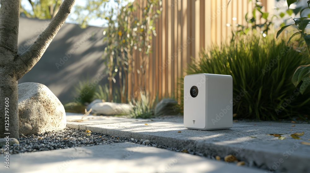 Beacon technology banner. Internet of things system concept. Vector ...