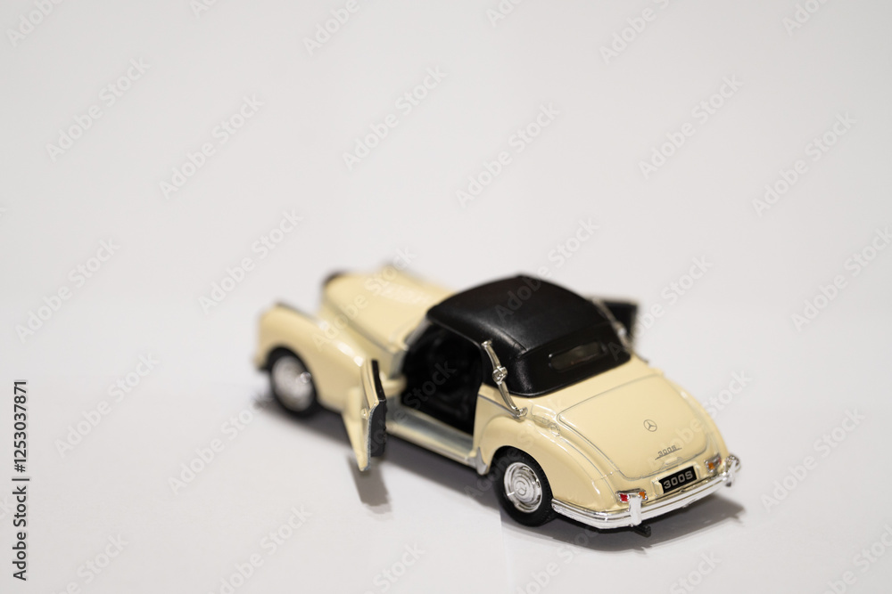 Bucharest Romania 9 February 2025. 1969 Mercedes 300 SEL model car for ...