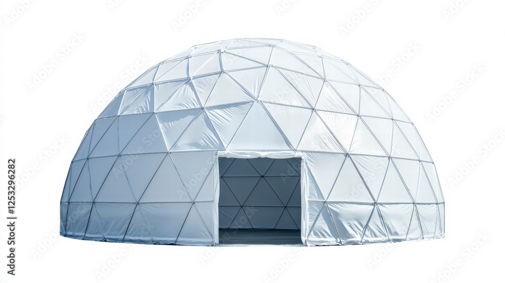Architectural Geodesic Dome: A striking geodesic dome, showcasing a ...