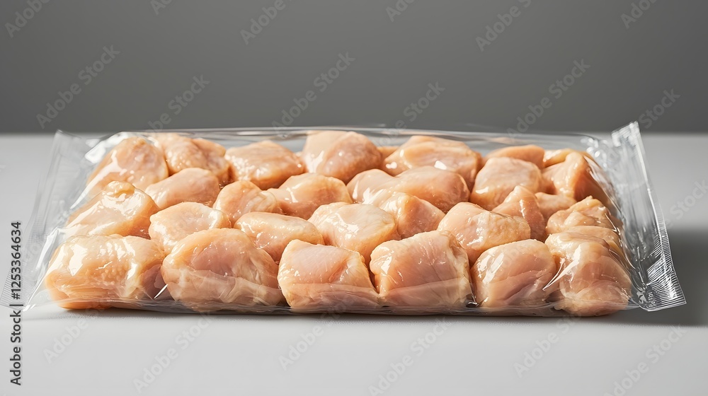 Sealed Chill Chicken Meat, Frozen Chicken Portions in Vacuum Sealed ...