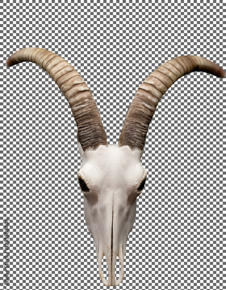 Goat horns, Realistic Goat horns with Natural Curves and Texture on ...