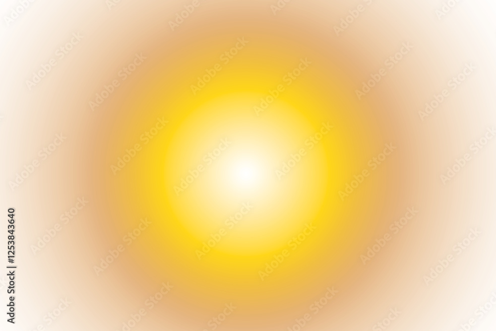 Ilustración de Stock glowing sunburst effect with a radiant golden ...