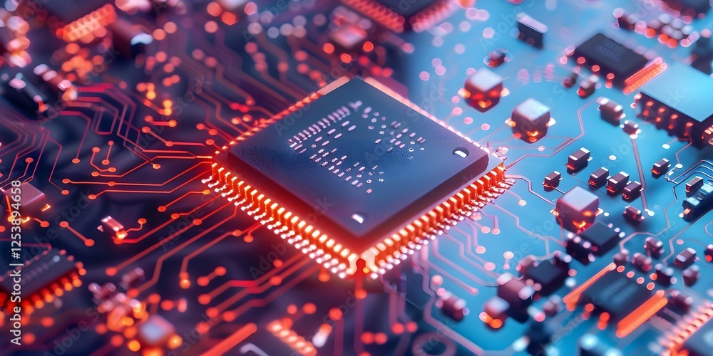 Exploring the Frontiers of Quantum Computing Stock Illustration | Adobe Stock