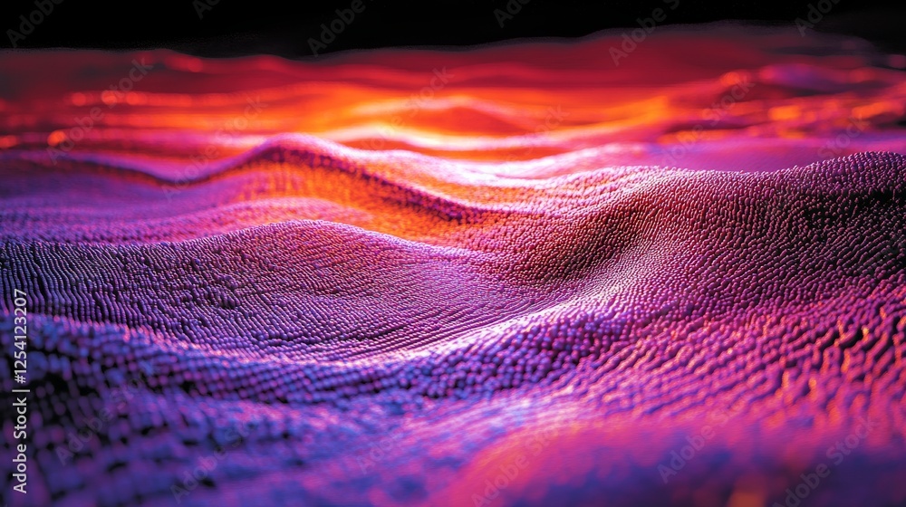 Colorful abstract art and minimalist design with abstract organic ...