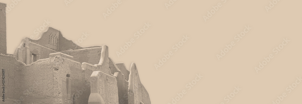 Saudi Founding Day, set of colored backgrounds for social media designs ...