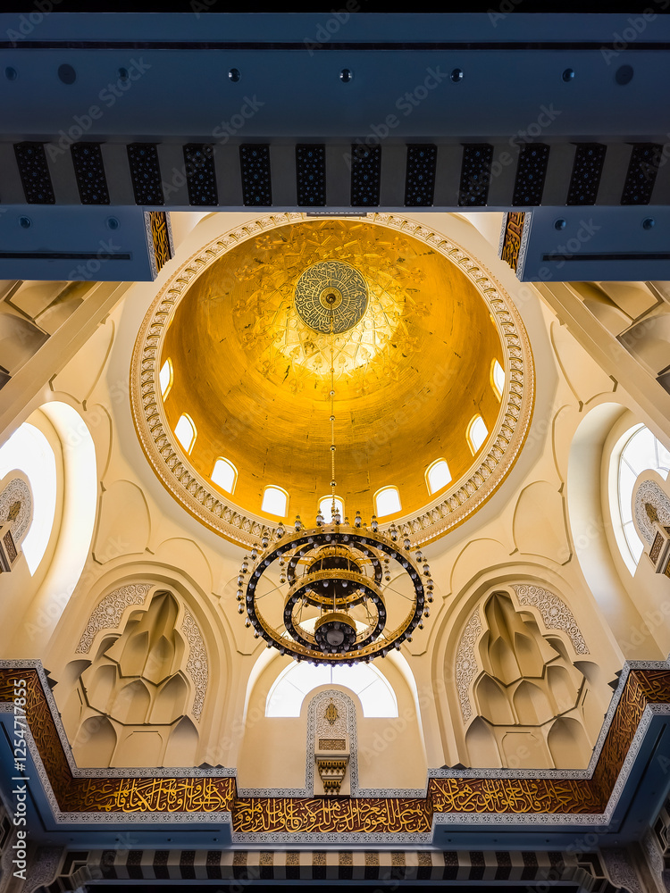 Sendayan, Malaysia - 11 February, 2025: The interior of the Islamic ...